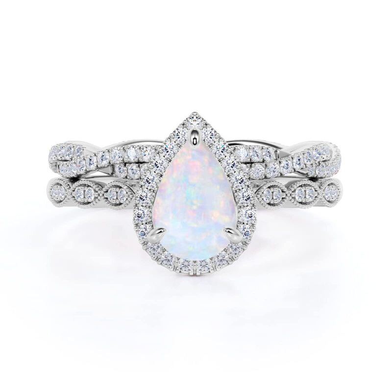 Opal Rings Gold & Silver - YFN Jewelry Opal Rings Gold & Silver - YFN Jewelry